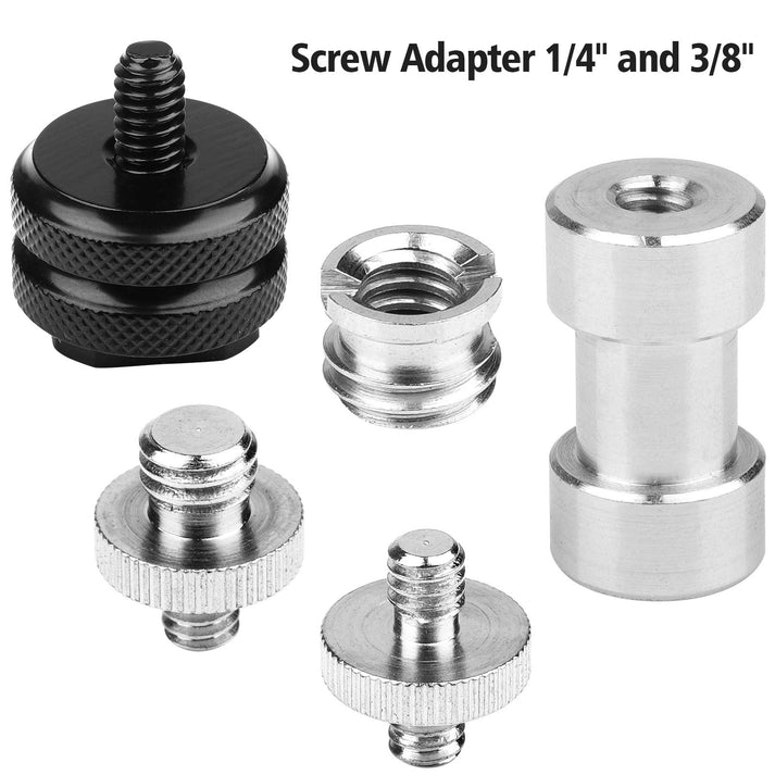 22 Pcs Camera Screw Adapters - 1/4 and 3/8 | Grip Support Store
