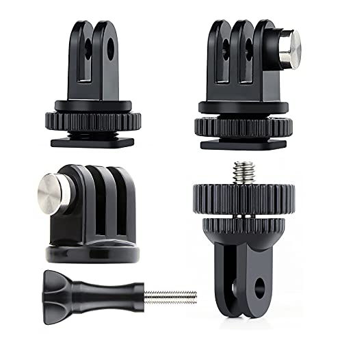 GoPro Mount 1/4-20 Screw Adapter, Tripod and Cold Shoe Mount | The Grip ...