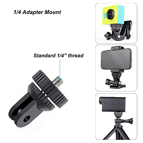 GoPro Mount 1/4-20 Screw Adapter, Tripod and Cold Shoe Mount | The Grip ...
