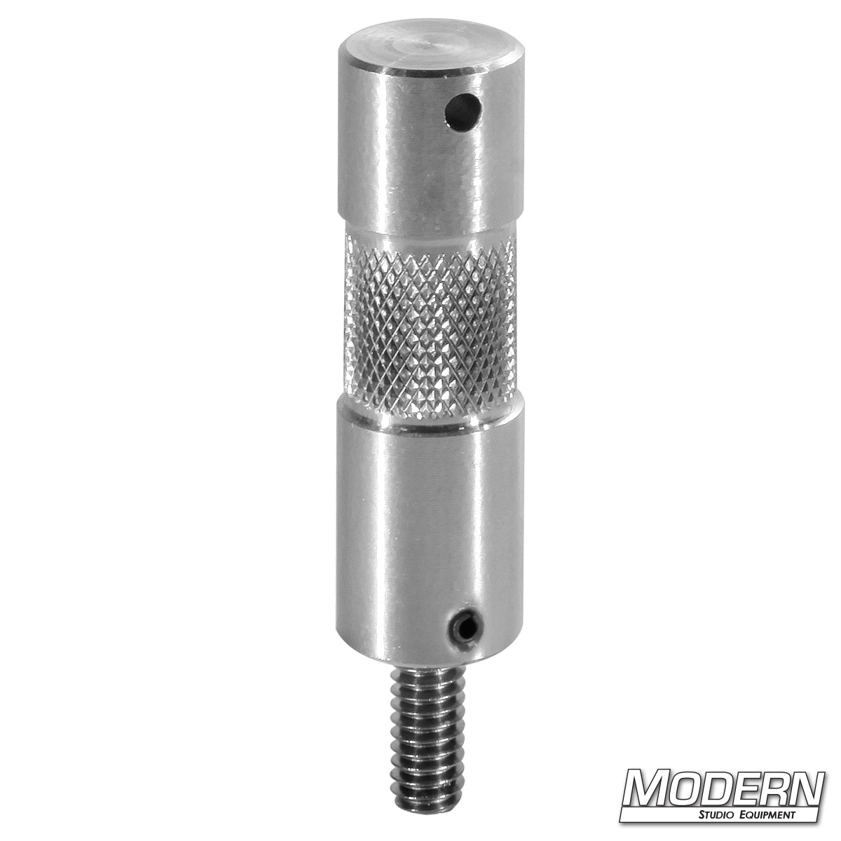 2" Aluminum Baby Pin with 1/4" Male Thread | Grip Support Store