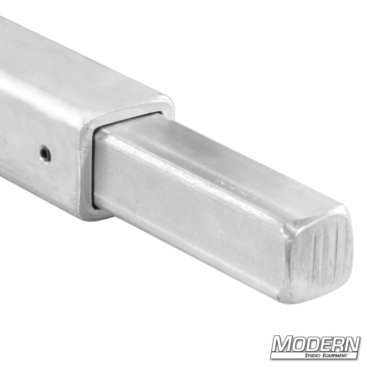 Square Aluminum Tube with Male Pin (1") | The Grip Store – Grip Support ...